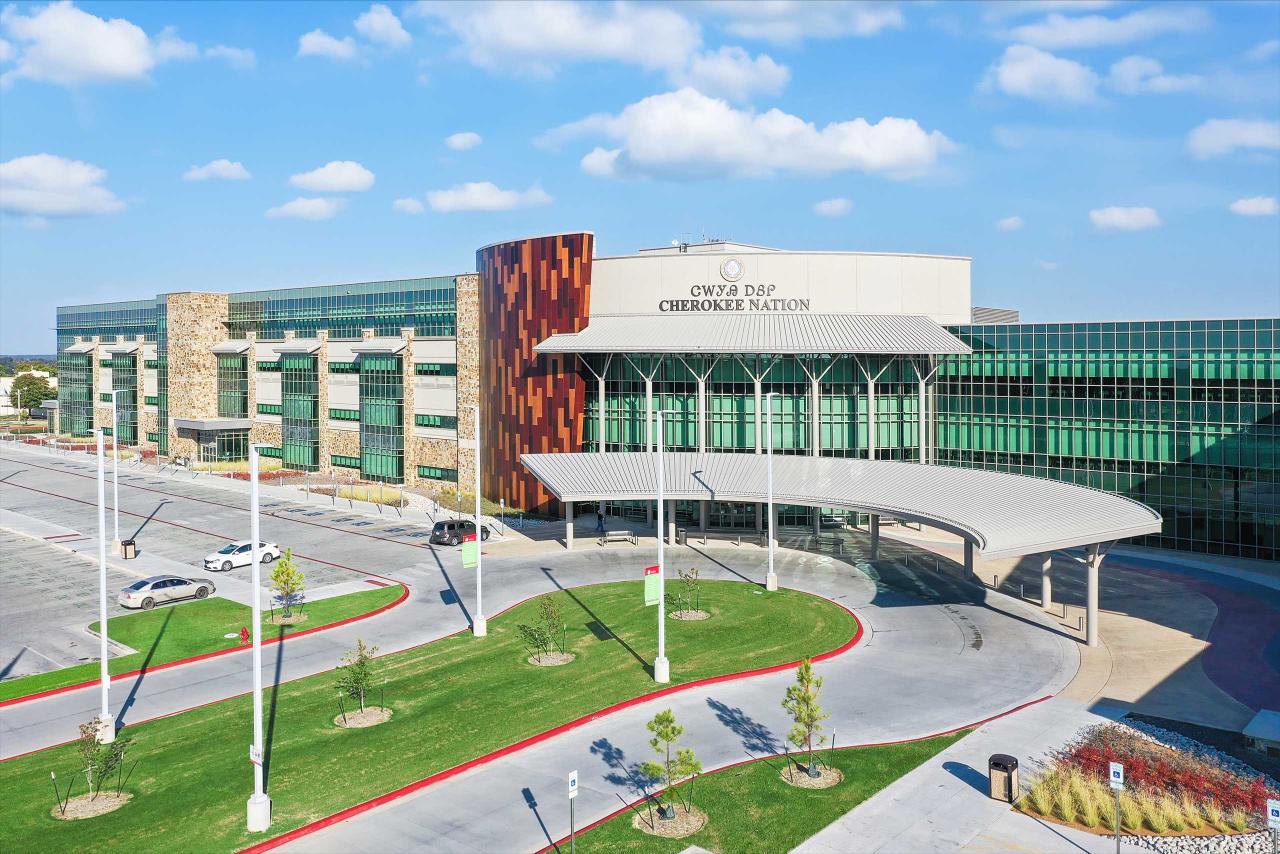 Cherokee Nation Outpatient Health Center - American Glass Inc.