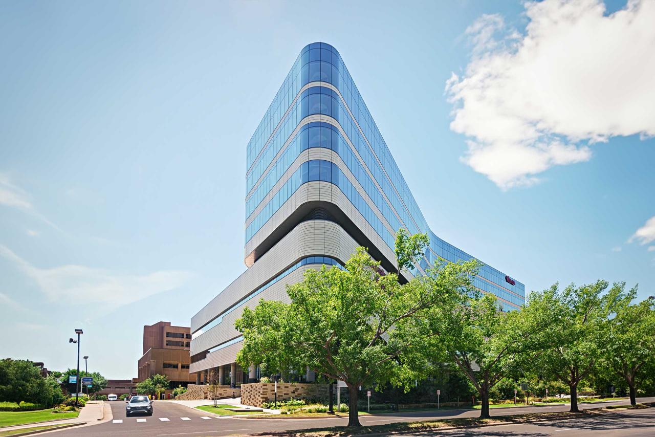 OU Medical Center - Adult Bed Tower - American Glass Inc.